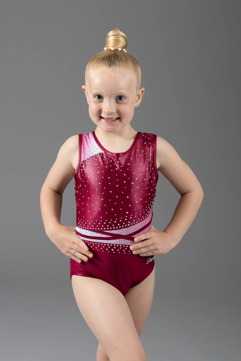 Charm Burgundy Leotard – Finesse Collection | Darcy – Darcy International